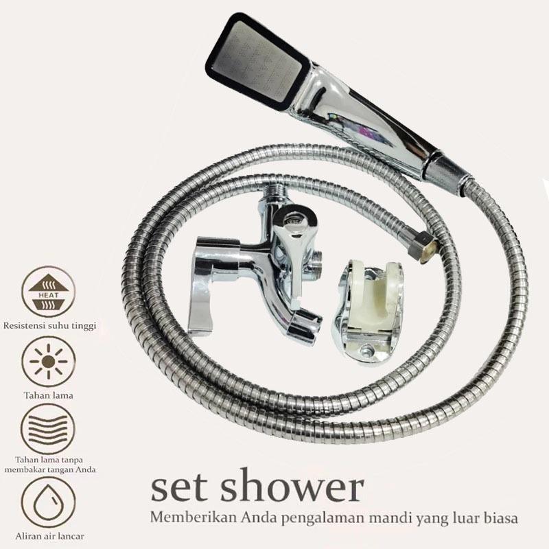 4 IN 1 Paket Keran Plastik Plus Hand Shower 300 lubang komplit - Shop ...