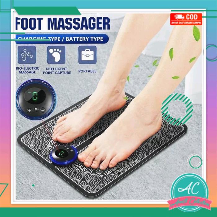 Promo Alat Pijat Terapi Telapak Kaki Akupuntur Elektrik Isi Ulang ...