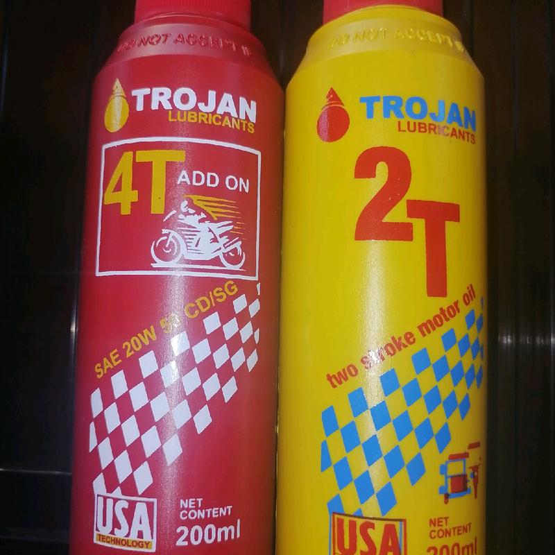 TROJON LUBRICANTS 4T ADD OIL & 2T OIL 200ML - TikTok Shop Philippines