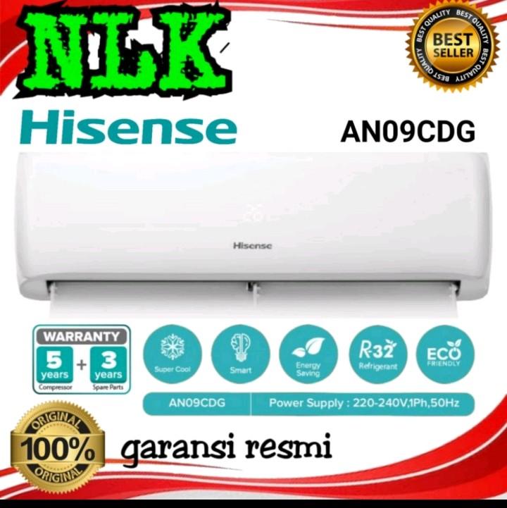 PROMO !!! AC HISENSE 1 PK AN 09 CDG UNIT ONLY - Shop | Tokopedia