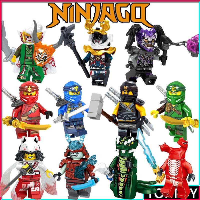 Mainan Patung Blok Bangunan Mini, Siri Ninja Fantasi, Watak 95 - TikTok ...