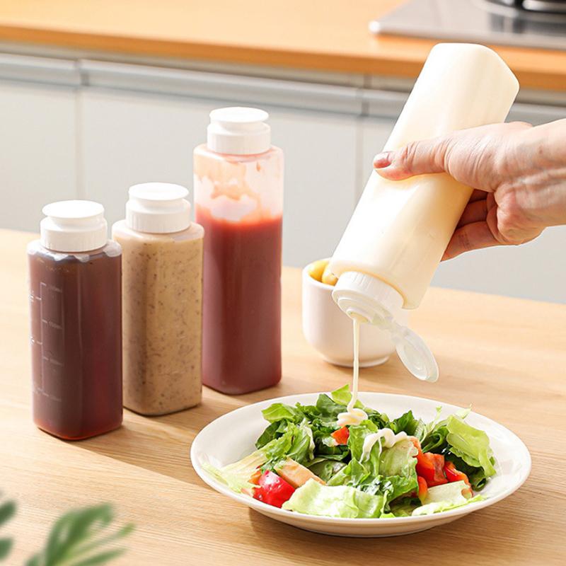 Botol Picit Perasa, 200 / 300ml, Botol Sos tomato, Mustard, Jelas ...