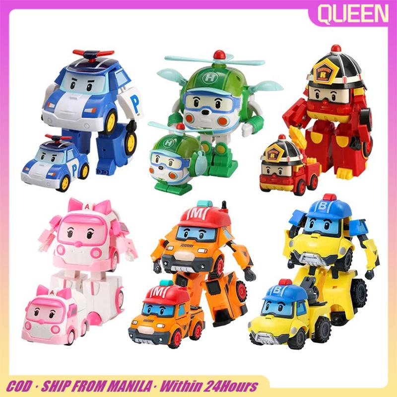 ร้านอยู่กทม.poli robocar รถหุ่นยนต์แปลงร่าง รถตำรวจของเล่นสำหรับเด็ก ...