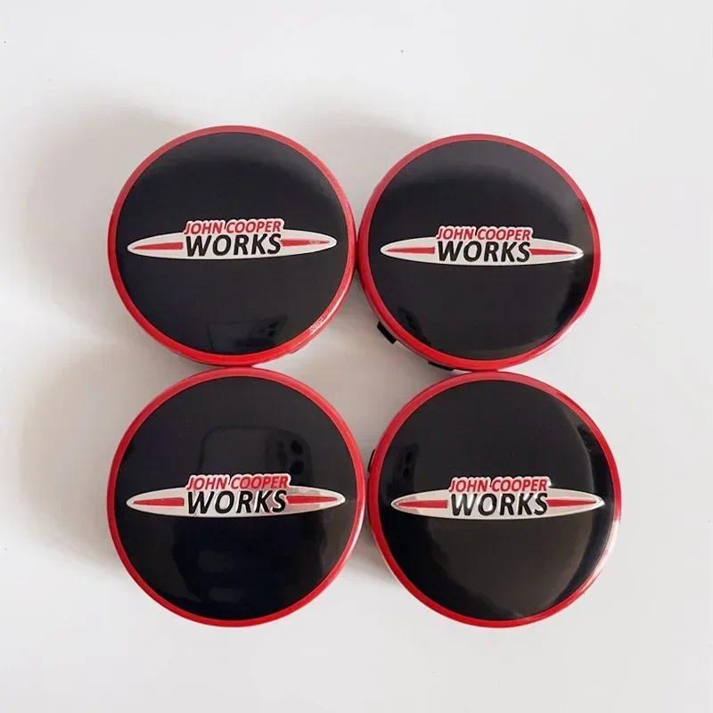 4pcs 56mm Car Styling Wheel Center Cover Hub Caps For Mini Cooper ...