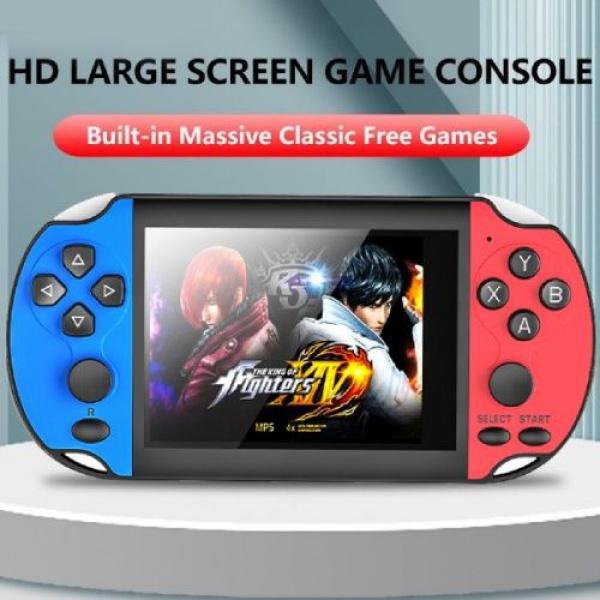 Konsol Permainan Video Klasik Retro, PSP X7, 16GB, Pegang Tangan ...
