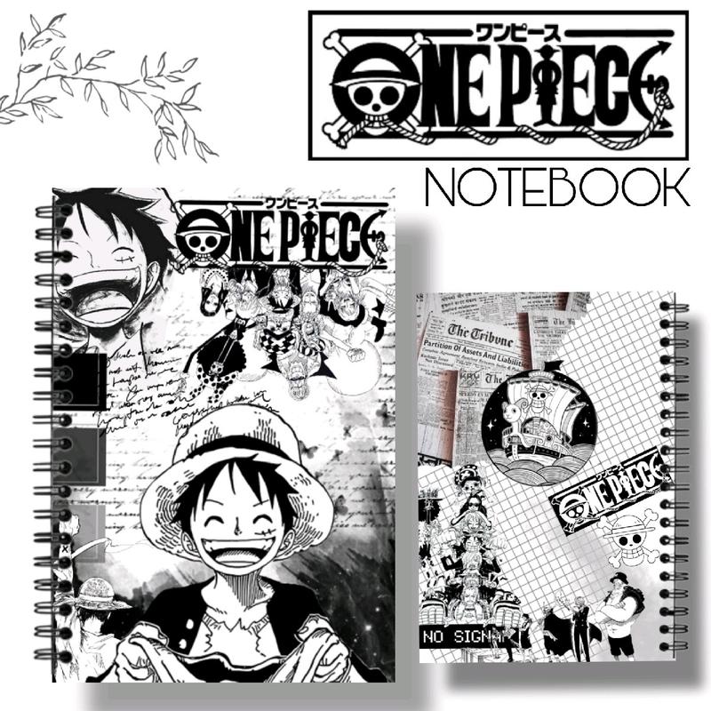 Notebook Anime One Piece Spiral Notebook One Piece Luffy - Shop | Tokopedia