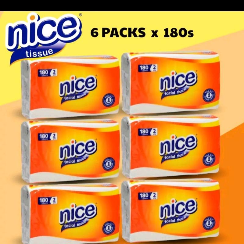 Tisu Nice 180 Sheet (6 PACK) - Shop | Tokopedia