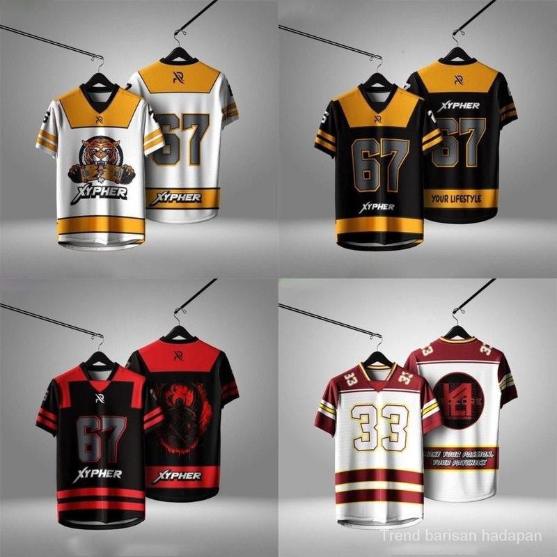 Baju Jersi NFL, Masukkan, Nama dan Nombor Boleh Disesuaikan Percuma ...