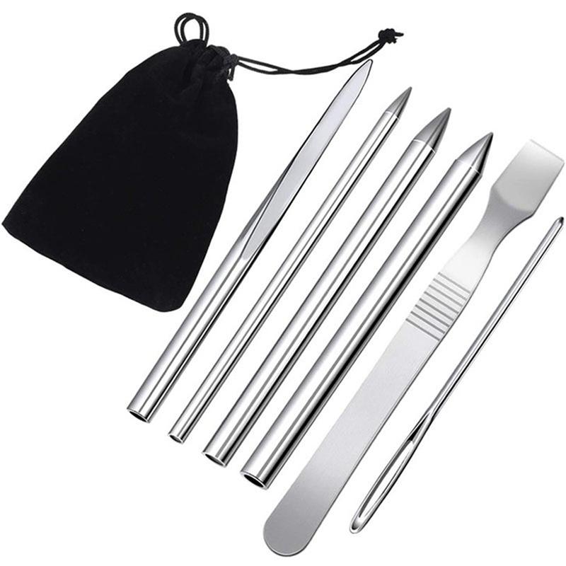 1 Set Bracelet Knitting Needles Stainless Steel Braiding Tools - TikTok ...