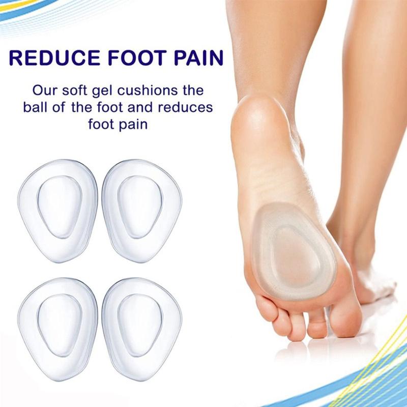 High Quality Gel Foot Cushions Anti-Pain Shoe Accessories Forefoot ...