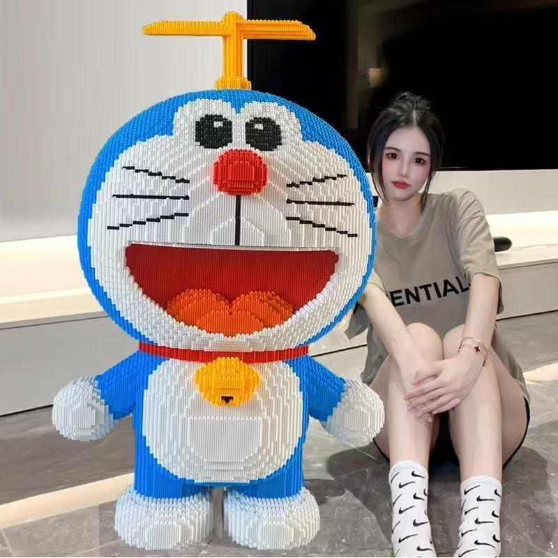 Blok Bangunan Lego Doraemon, Tulen dan Serasi, 102cm Tinggi, - TikTok ...