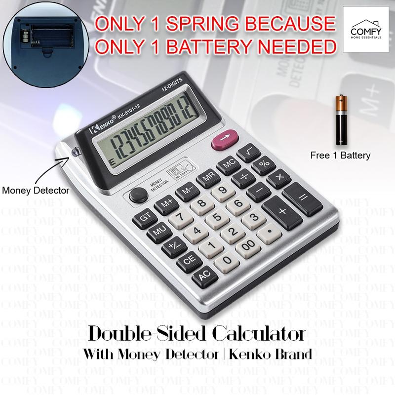 KENKO Electronic Calculator Dual Display with Money Detector - TikTok ...