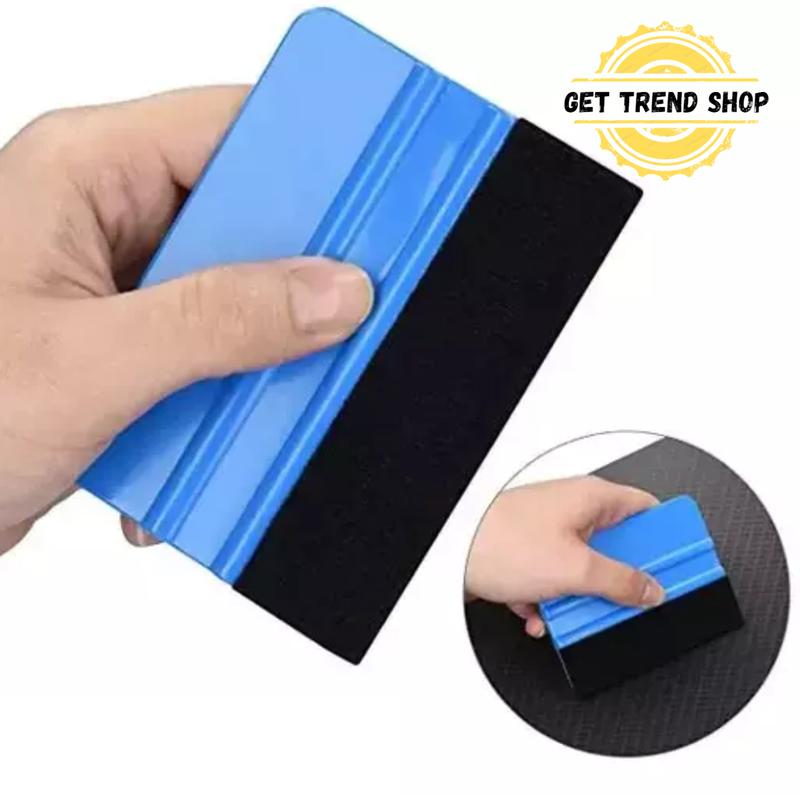 Get Trend 1 PCS Car Vinyl Film packaging tools Blue Scraper squeegee ...