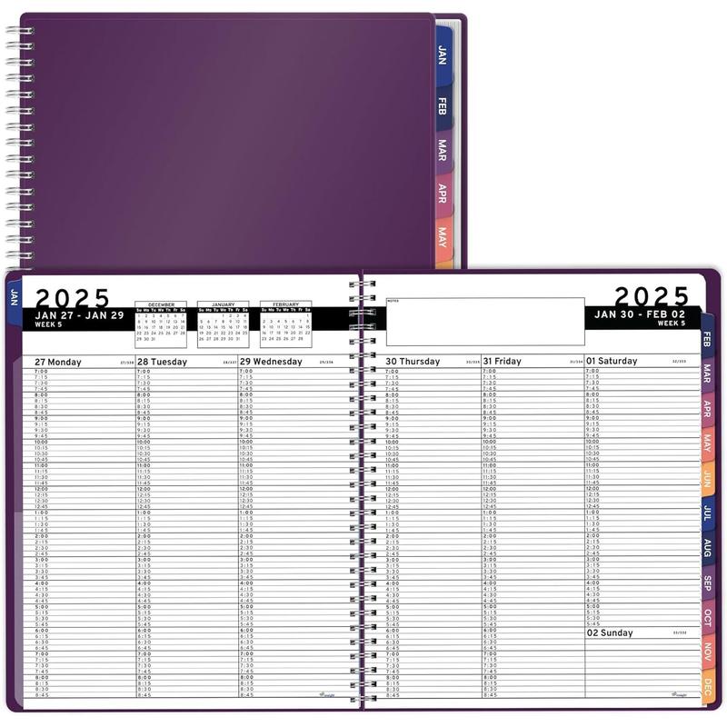 2025 Appointment Book & Planner- 8.5 x 11 inches, Large Tabbed - TikTok ...