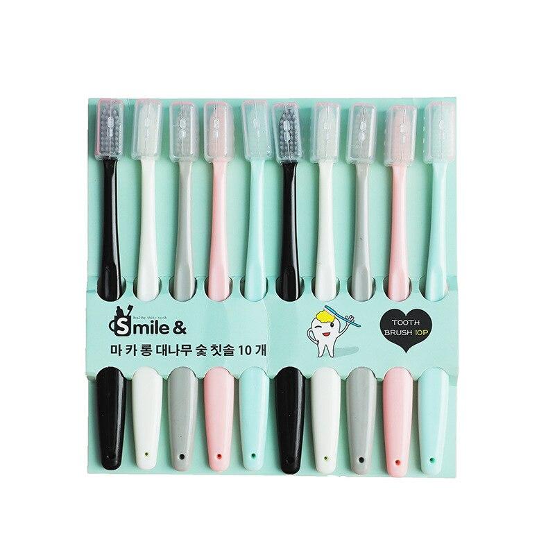 J.C 10pcs/4psc Toothbrush Soft Head Bamboo Charcoal - TikTok Shop ...