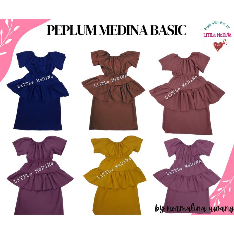 little medina peplum baby baju kurung budak baju raya bayi - TikTok ...