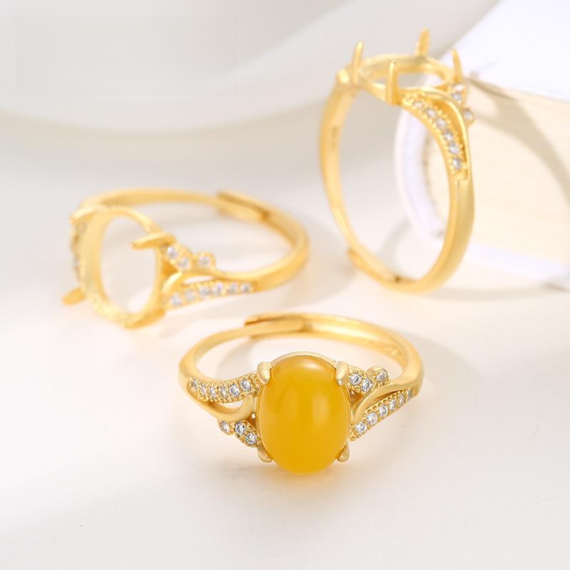 S925 Sterling Silver Ancient Style Alluvial Gold Craft Eardrop - TikTok ...
