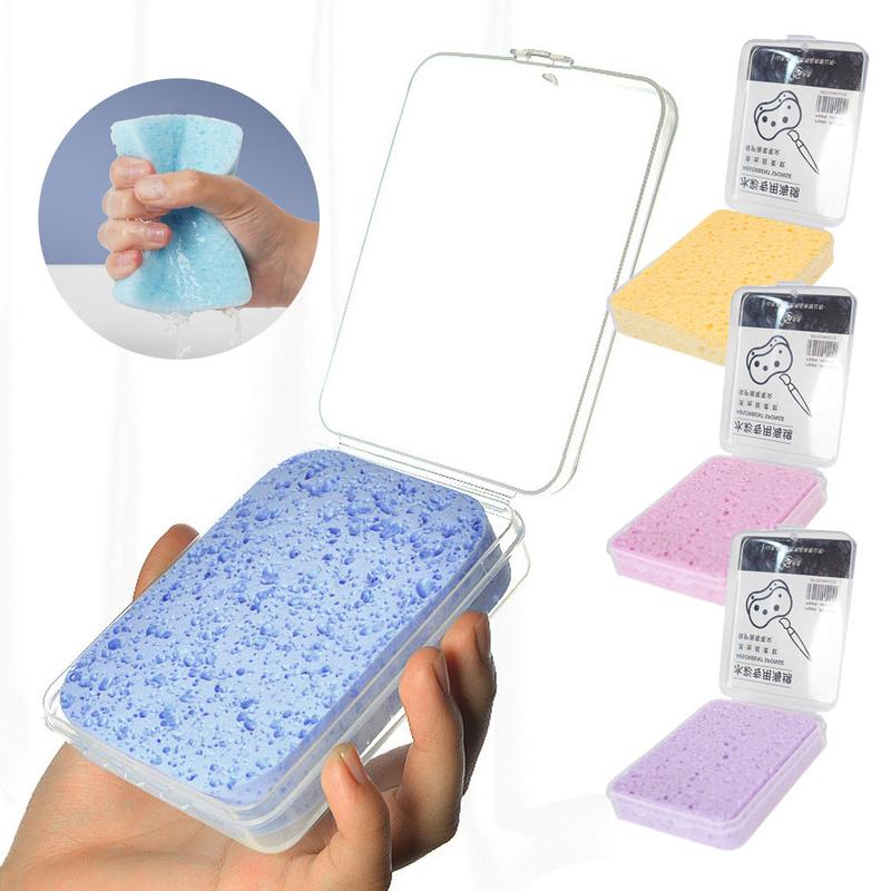 Watercolor Painting Sponge Boxed Moisturizing Special Water Chalk ...