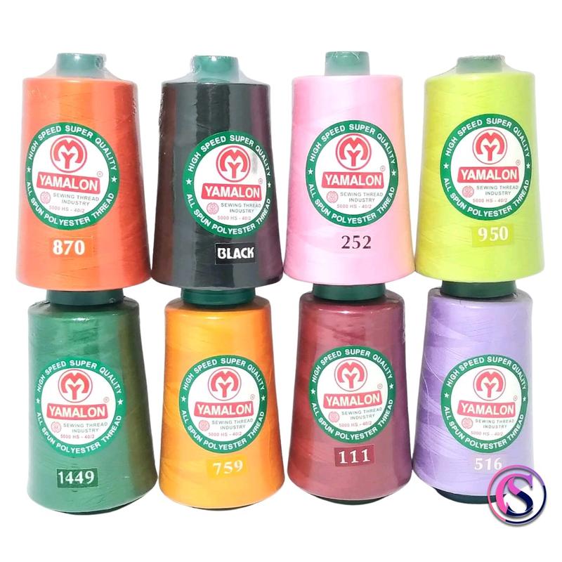 Benang jahit yamalon 5000 yard - Shop | Tokopedia