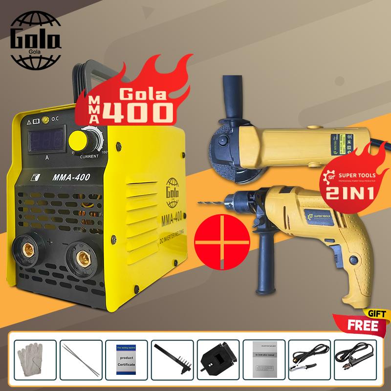 Gola 3IN1 MMA-400 MINI Portable IGBT Inverter Welding Machin - TikTok ...
