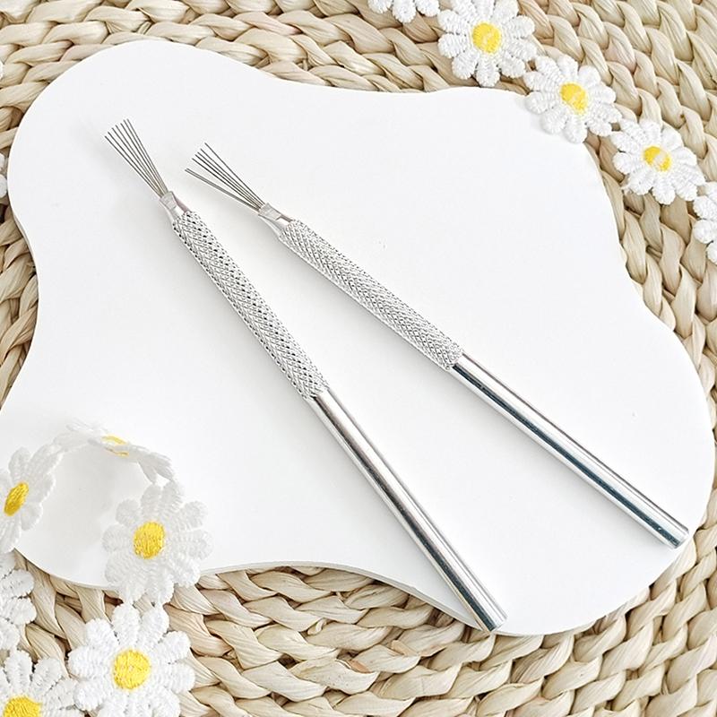 1 Pcs 13cm 7 Pin Feather Wire Texture Ceramics Tools Polymer - TikTok ...