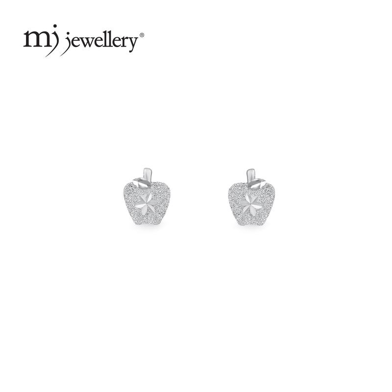MJ Jewellery 925 Sterling Silver Apple Earrings SS145 Plated - TikTok ...