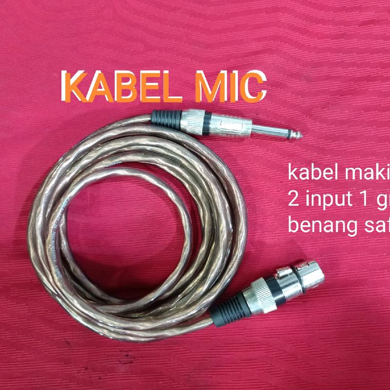 kabel mik mic microphone berkualitas dengan kabel makita - Shop | Tokopedia