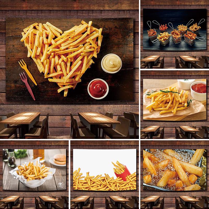 Kain Latar Belakang, Reka Bentuk Pizza Hamburger, Kain Hiasan, - TikTok ...