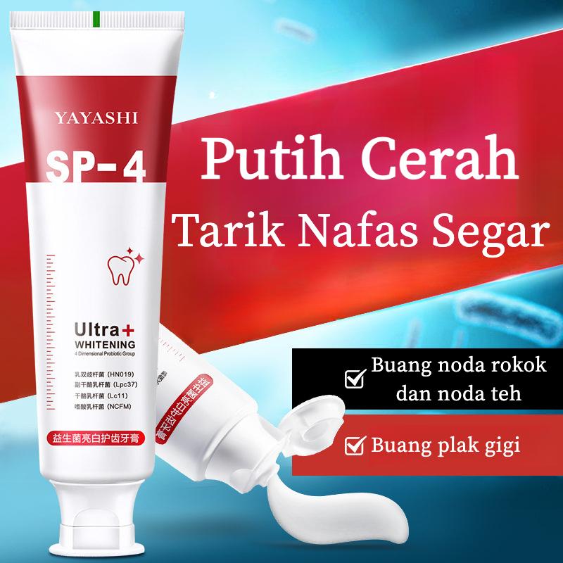 SP-4 Ubat Gigi Probiotik, Pemutihan Gigi, Wangian Tahan Lama - TikTok ...