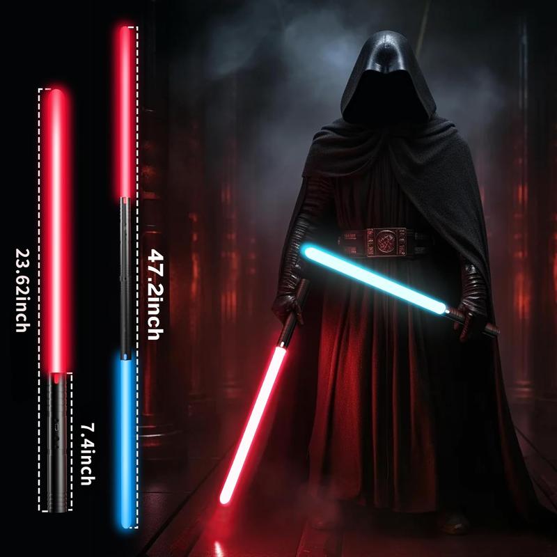 Double Edged Light Saber, 1 Set Rechargeable LED Light Saber - TikTok Shop