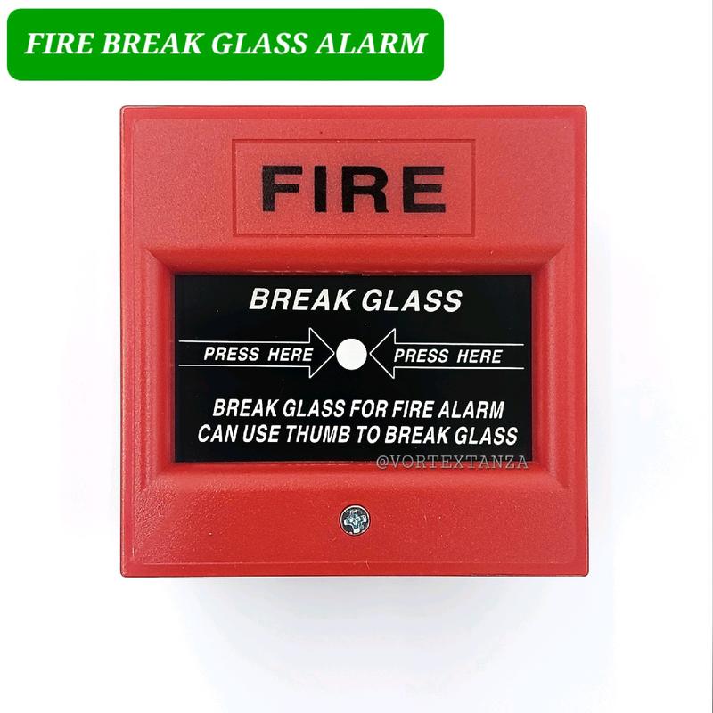 FIRE BREAK GLASS / EMERGENCY FIRE BREAK GLASS ALARM MCP - TikTok Shop ...