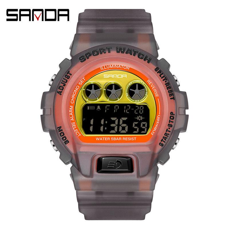 Jam Tangan Sanda, Tali Lutsinar Tunggal, Untuk Pelajar Lelaki dan ...
