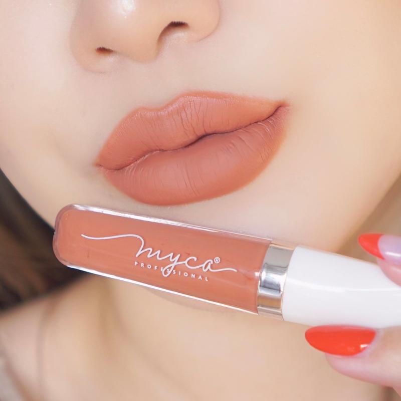 MYCA รุ่น Q เนื้อแมท ติดทน กันน้ำ Professional Ultra Matte Lip - TikTok ...