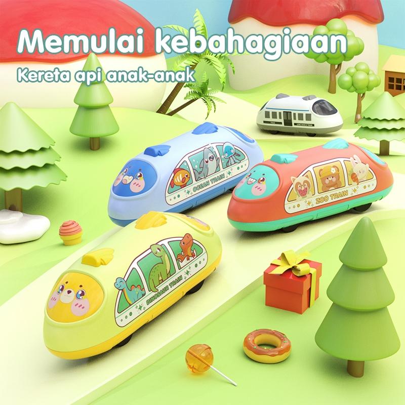 Mainan Kereta Api Tarik Mundur 2 Arah, Tanpa Baterai, Mainan - Shop ...