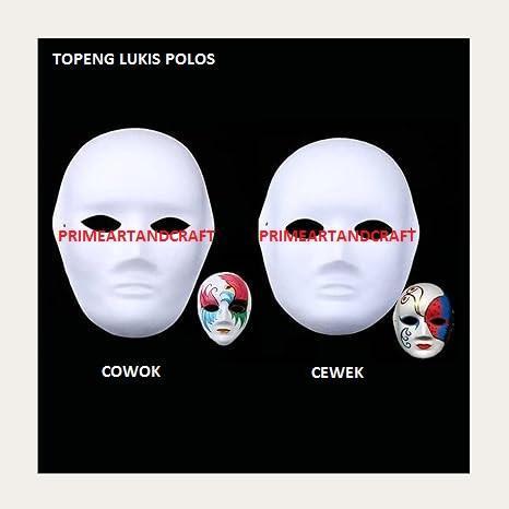 Topeng Lukis Wajah (Bisa Dilukis) - Shop | Tokopedia