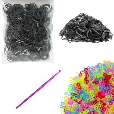 Bracelet Clips Pack Of 1500 Loom Bracelet Hooks S Rubber Band Clips ...