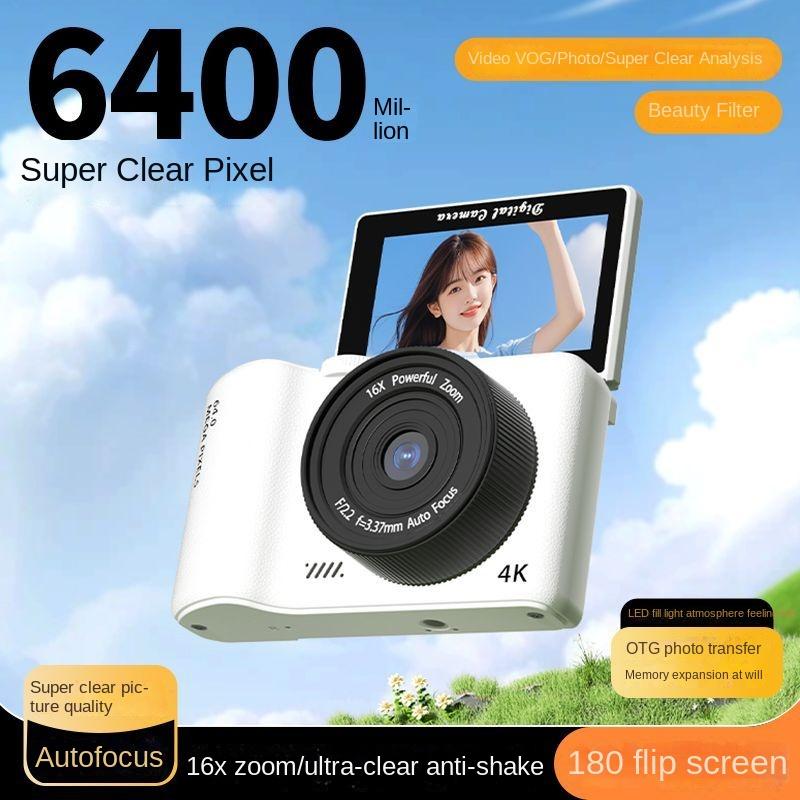A1digital camera digital camera 6400W Flip Screen CCD Digita - TikTok ...