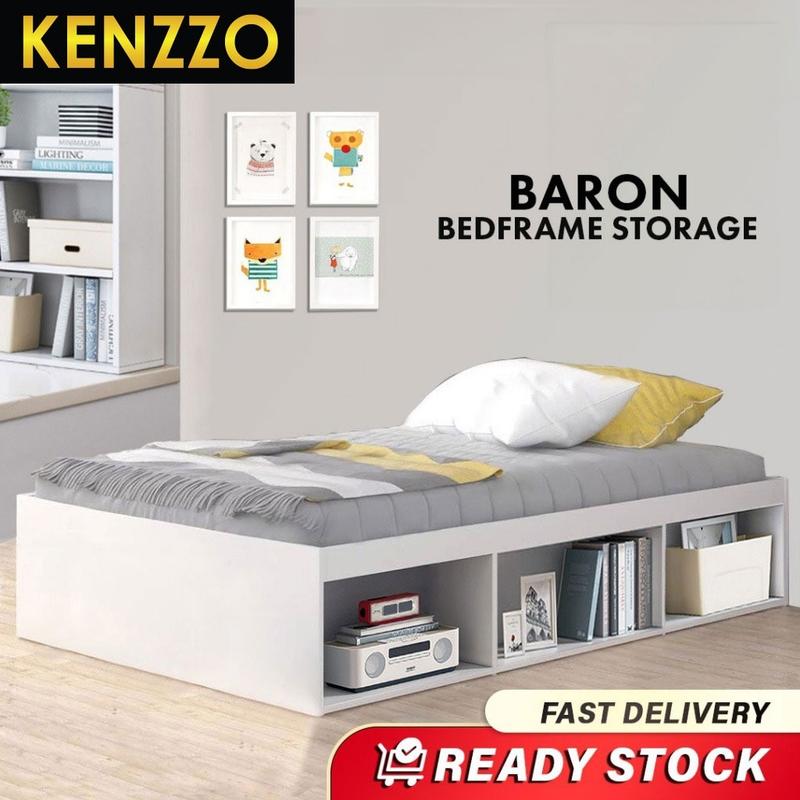 [NEW ARRIVAL PROMO] Kenzzo: Baron SERIES Single Bed Frame with - TikTok ...