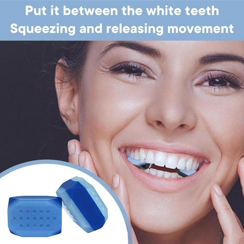 2PCS Jaw Muscle Exerciser Facial Fitness Chewing Ball Trainer Jaw Line ...