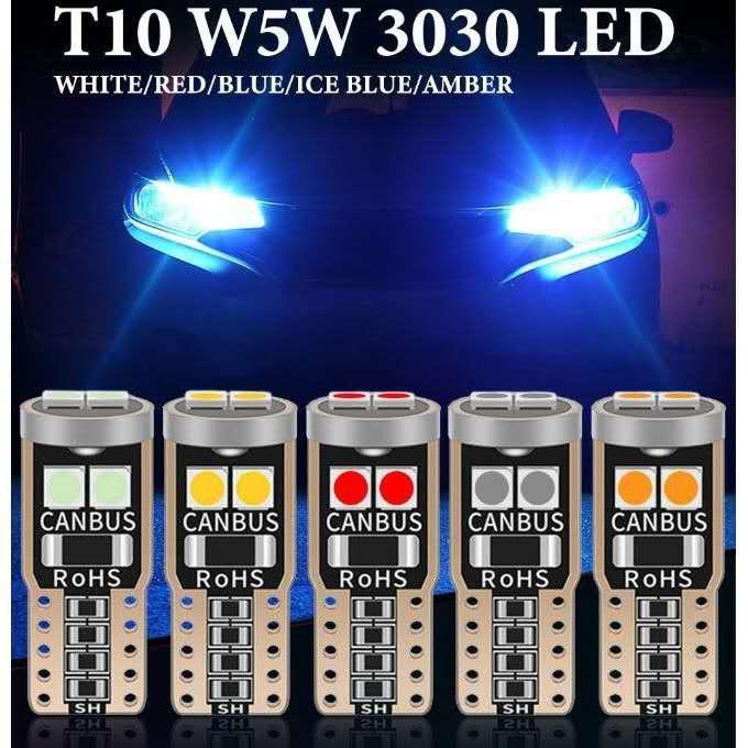 1PCS T10 car canbus LED T10 interior light 6SMD 3030 Dashboard - TikTok ...