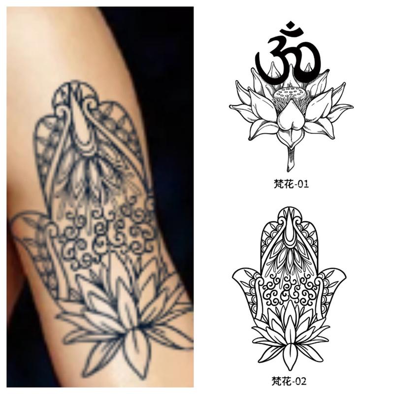 【JIETattoo】Lasts 15 days 24cm*17cm tattoo sticker waterproo - TikTok ...