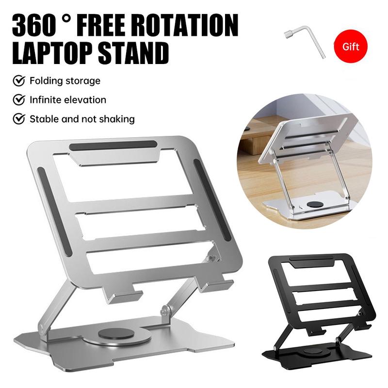 360° Rotating Laptop Stand Foldable Laptop Stand Adjustable Foldable ...