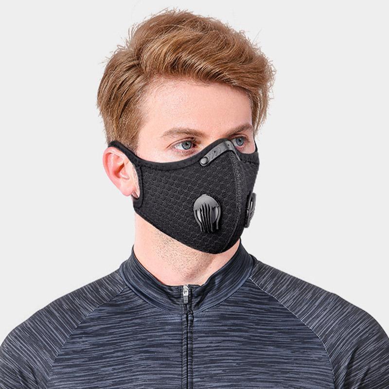 Topeng Sukan Anti-Pencemaran, Topeng Habuk, dengan 1 Penapis - TikTok ...