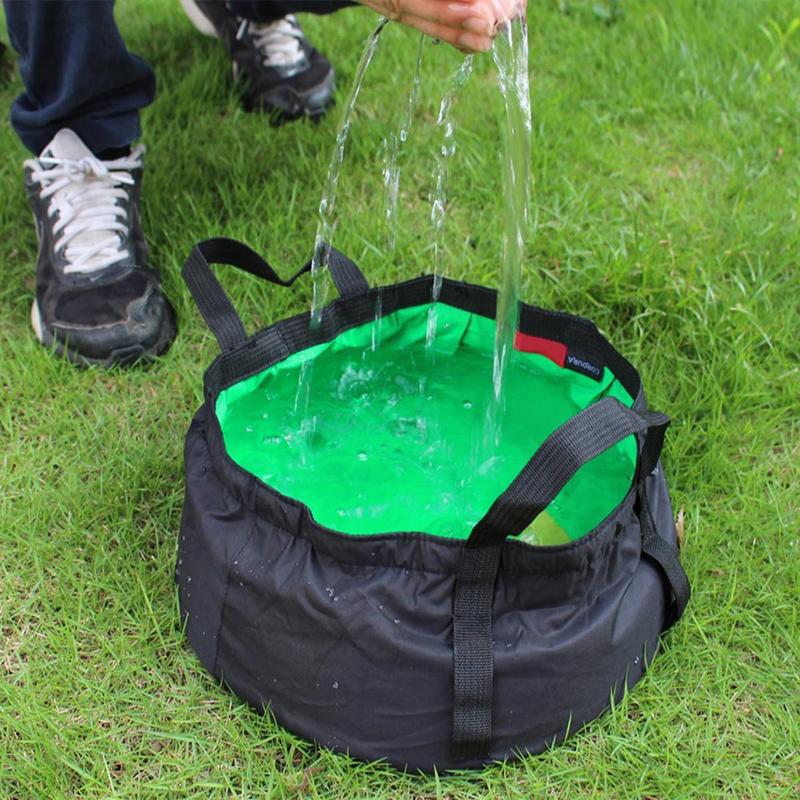 Outdoor Portable Ultra-Light Folding Fishing Bucket Camping Wash ...