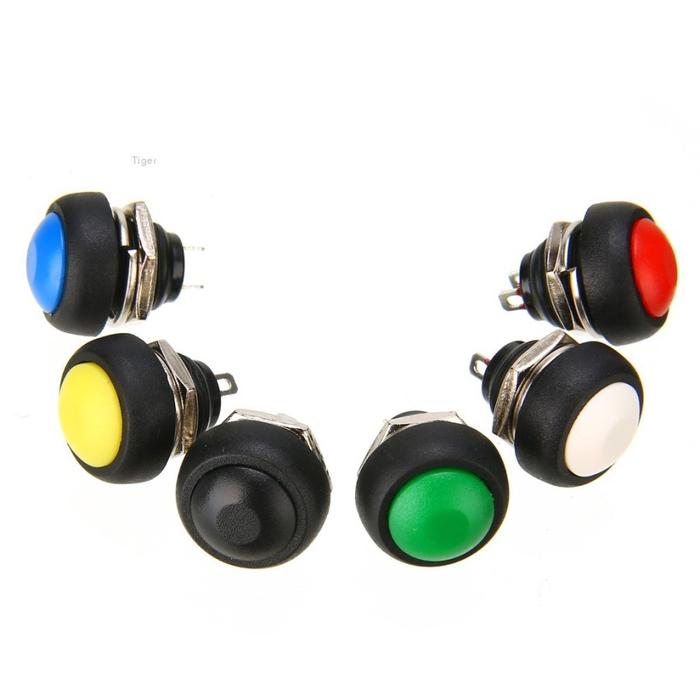 Jual Saklar 12MM WATERPROOF MOMENTARY PUSH ON BUTTON SWITCH anti Air ...