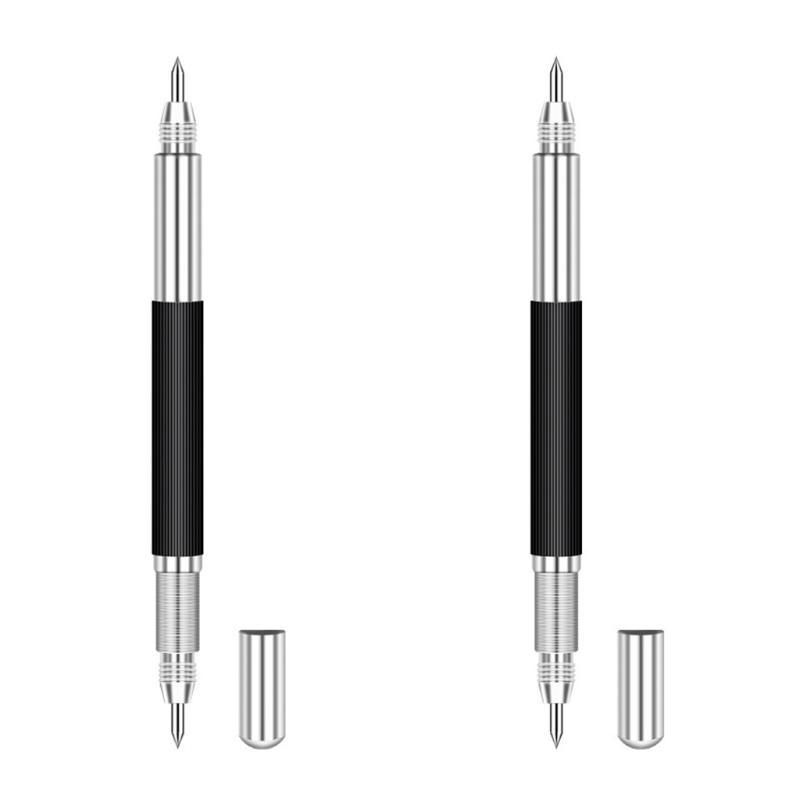 2 Pcs Tungsten Carbide Scriber Wood Inscription Tool for Construction ...