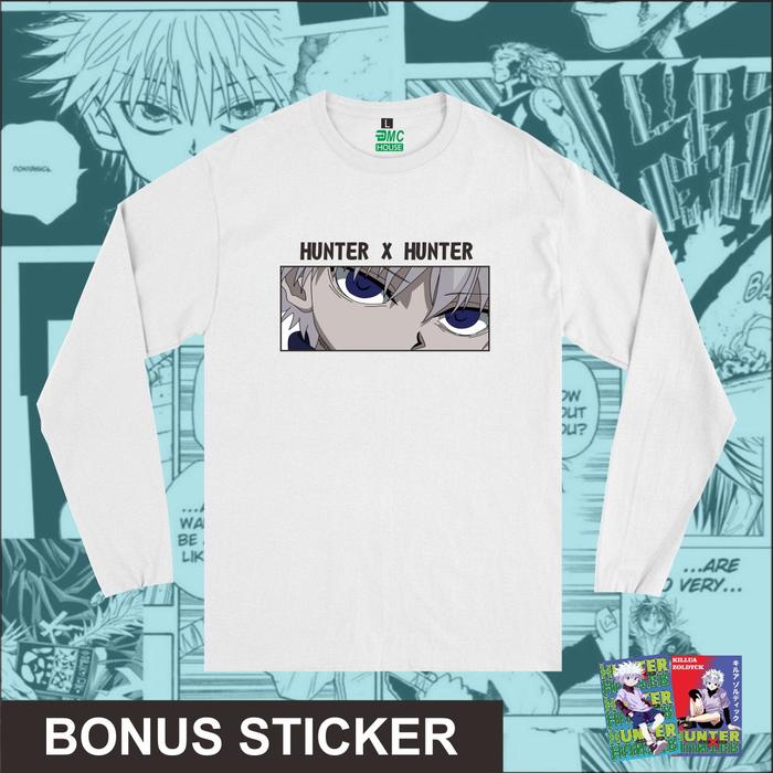 Jual Kaos Killua Zoldyck Hunter X Hunter Anime Manga Jepang Lengan ...