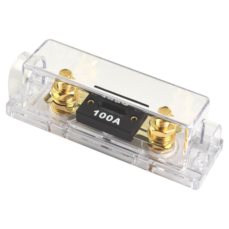 60/80/100A High Quality In-Line ANL Fuse Holder w/ Fuse PV - TikTok ...
