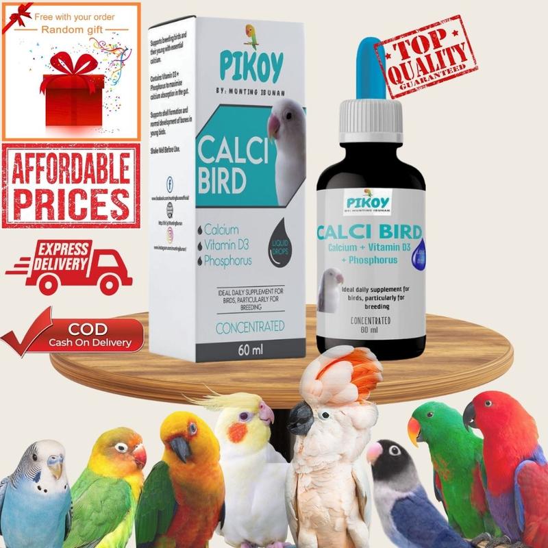 Calci Bird - Calcium Vitamin Supplement for Birds - Pikoy Vitamins ...