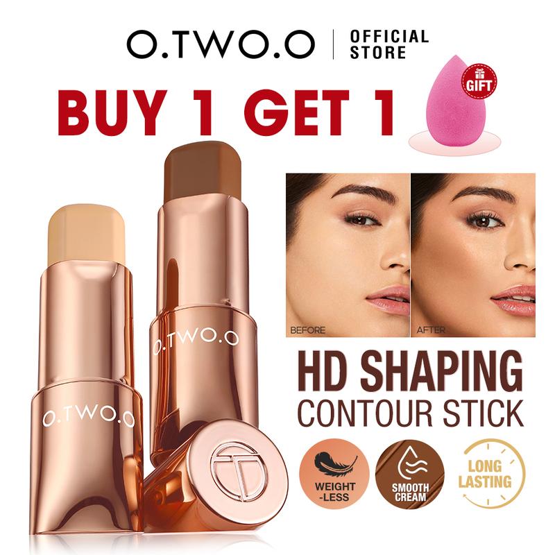O.TWO.O Contour Stick Cream Long-wear Lightweight Brighten Stick ...
